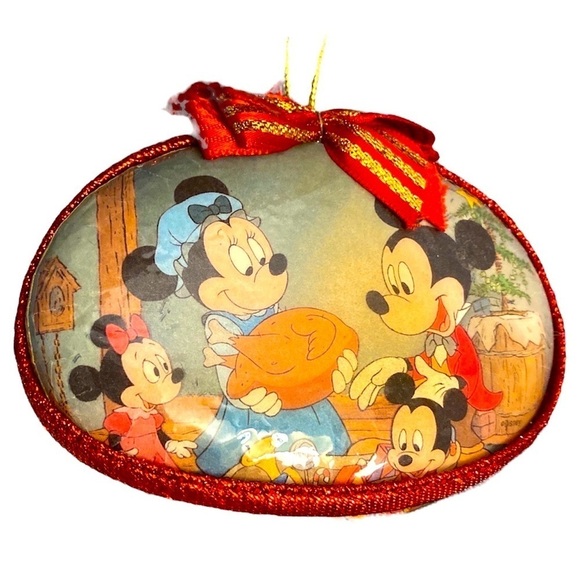 Disney | Holiday | Disneys Christmas Ornament Mickey Minnie Oval ...